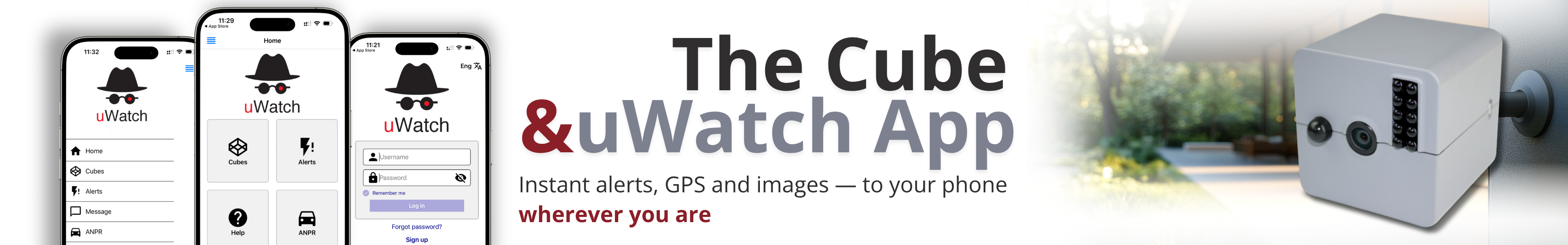 About the Cube system and the UWatch app